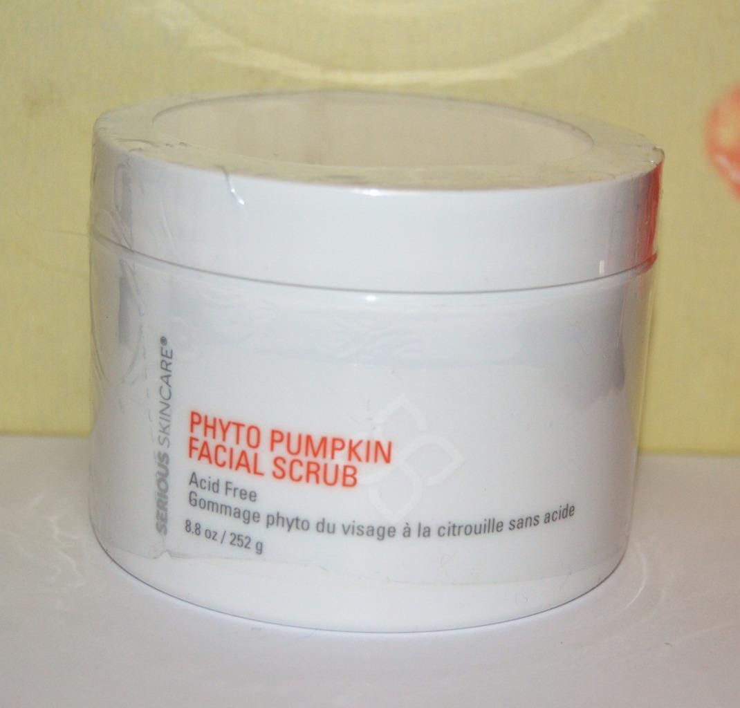 SERIOUS SKIN CARE Phyto Pumpkin Facial Scrub 8.8 OZ ~ JUMBO SIZE ...
