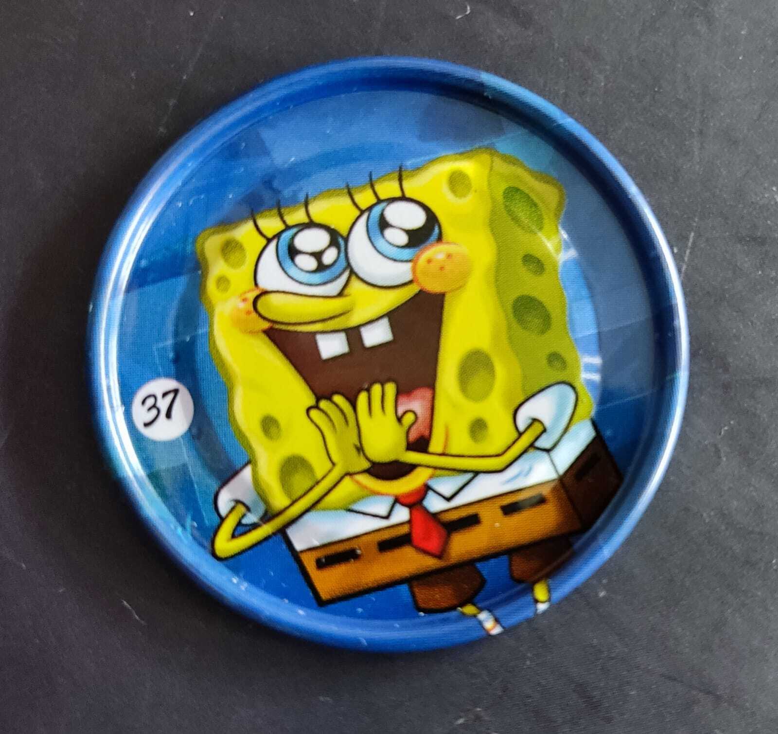 SpongeBob Squarepants VIACOM 22 / ANGRY BIRDS CHIPICAO POGS/TAZOS Discs ...