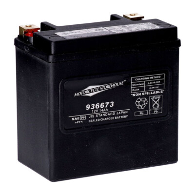 MCS MCS Standard Series - Agm Sealed Battery 12V 14Ah 240Cca For 04-22 ...
