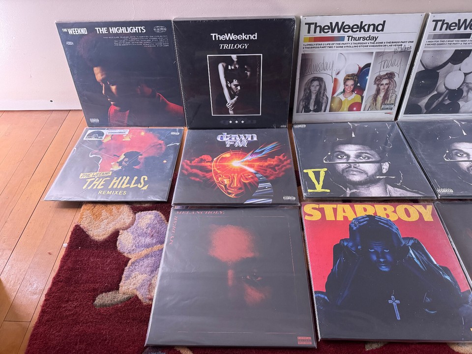 The Weeknd Complete Vinyl Discography Collection - Trilogy SEALED | eBay