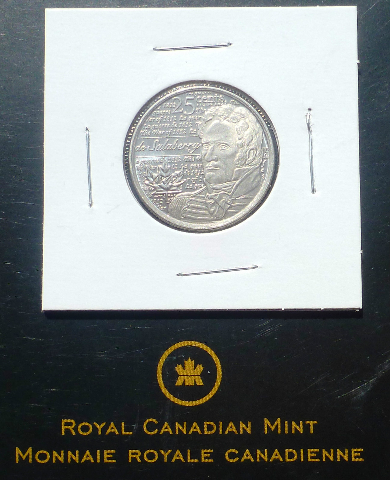 2013 Canada Quarter 25 cents Circulated Charles de Salaberry War of ...