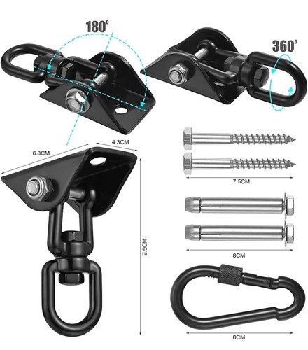 Heavy Duty Swivel Hanging Hook, For Concrete Or Wood. | eBay