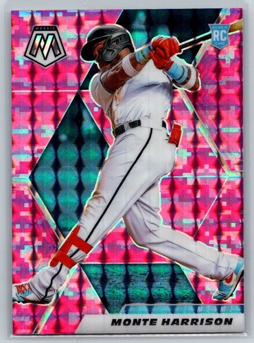 2021 Panini Mosaic #260 Monte Harrison Pink Camo | eBay