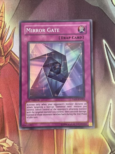 TAEV-EN063 YuGiOh Mirror Gate | Super Rare 1st Edition | Light Play | eBay