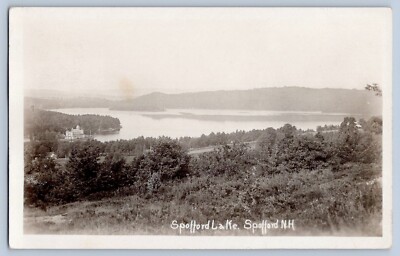 Spofford New Hampshire Spofford Lake Real Photo Postcard RPPC 1910-30 ...