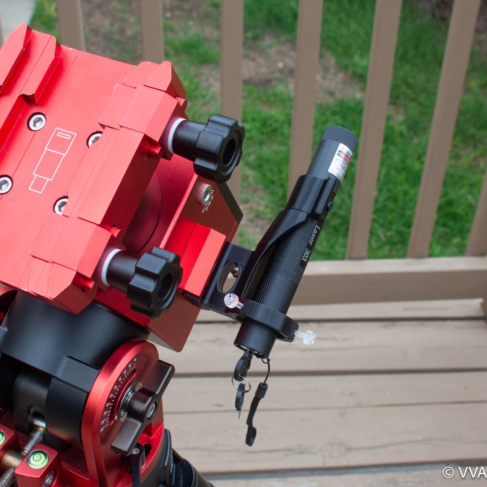 Telescope Laser Pointer Base/Saddle/Bracket. ZWO AM5 Polar Finder ...