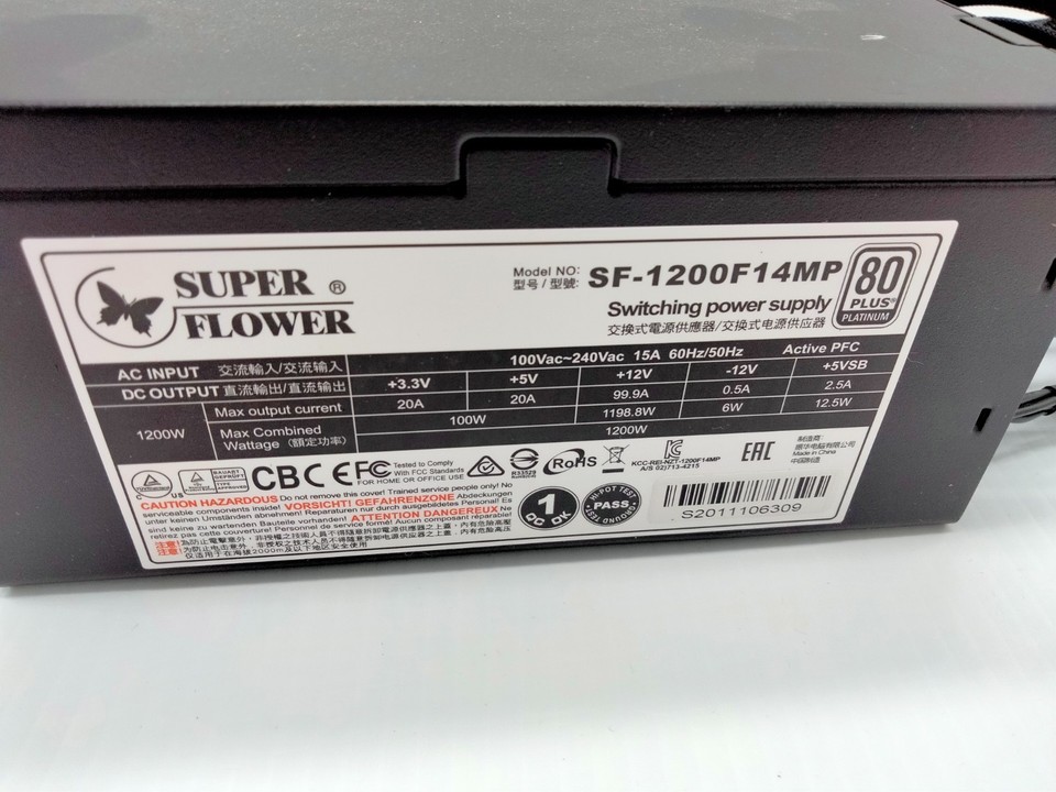 Super Flower SF-1200F14MP Switching power supply 80 plus platinum | eBay