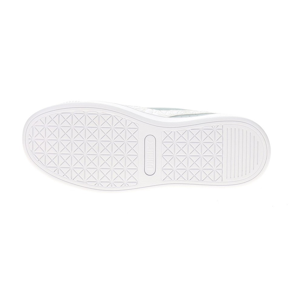 PUMA Vikky V3 Imprints Lace Up Womens Blue Sneakers Casual Shoes ...