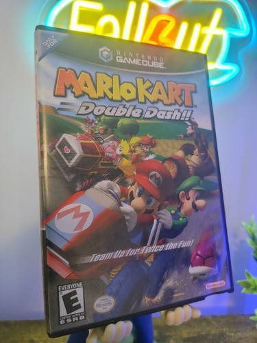 Mario Kart: Double Dash!! Nintendo GameCube 2003 Box and Inserts No ...