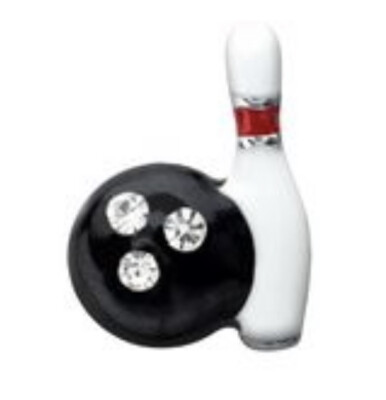 Origami Owl CANDLESTICK BOWLING BALL & PIN Floating Enamel SPORTS Charm ...