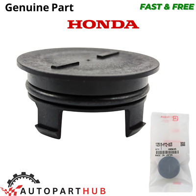 GENUINE HONDA CIVIC CR-V ACURA ENGINE CYLINDER HEAD CAM PLUG OEM 12513 ...