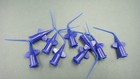 50pcs Dental Disposable syringe tip irrigation tips Clear Blue tips | eBay