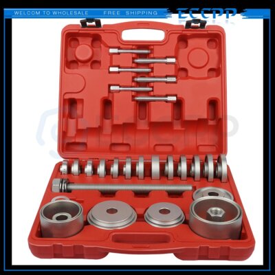 31Pcs Front Wheel Drive Hub Bearing Puller Remover Install Removal Tool ...