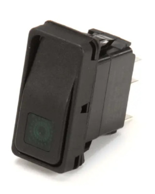 Garland 1646 R Rocker Switch, Main Power, Green Lighted, Fits CXPB12/ME ...