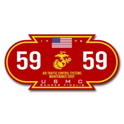 USMC 5959 MOS Decal - PriorService Decal - USMC Veteran Decal - USMC 3 ...