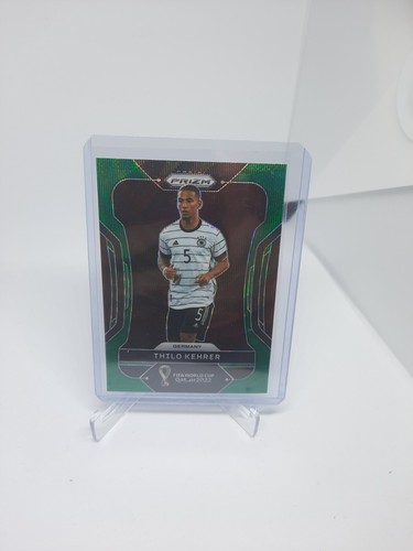 2022 Panini Prizm World Cup Qatar Green Wave Prizm Thilo Kehrer Germany ...