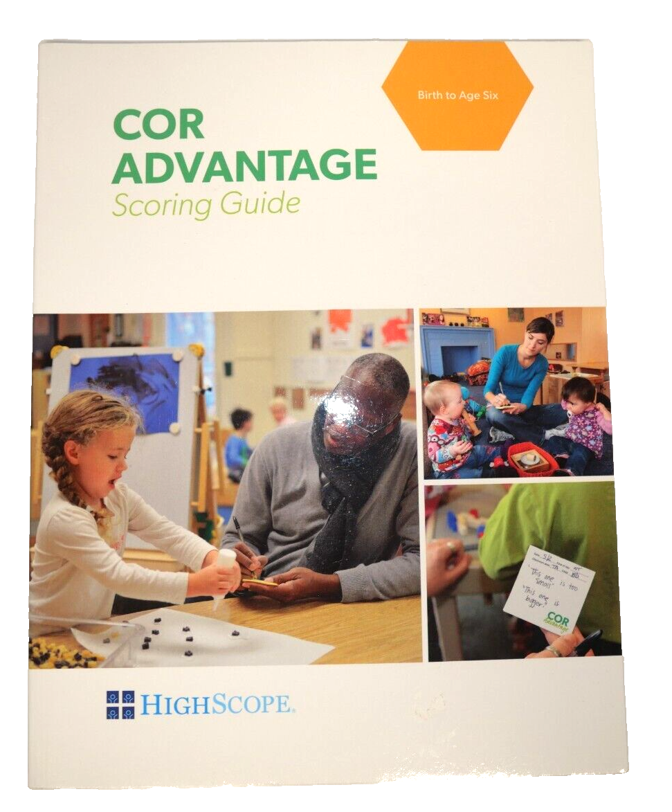 COR ADVANTAGE Scoring Guide, birth to early childhood accessment of key ...