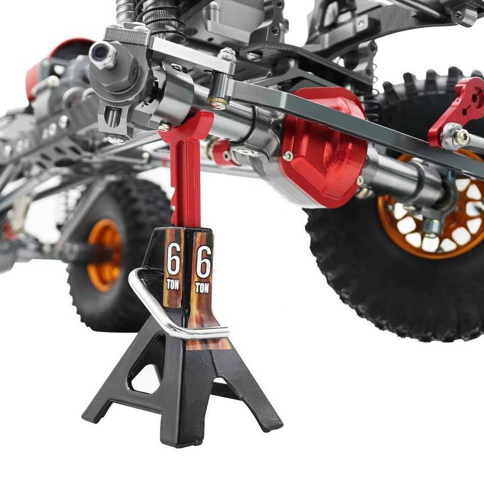 Metal 3T/6T Fully Adjustable 1/10 Scale RC Jack Stands For Crawler Car ...