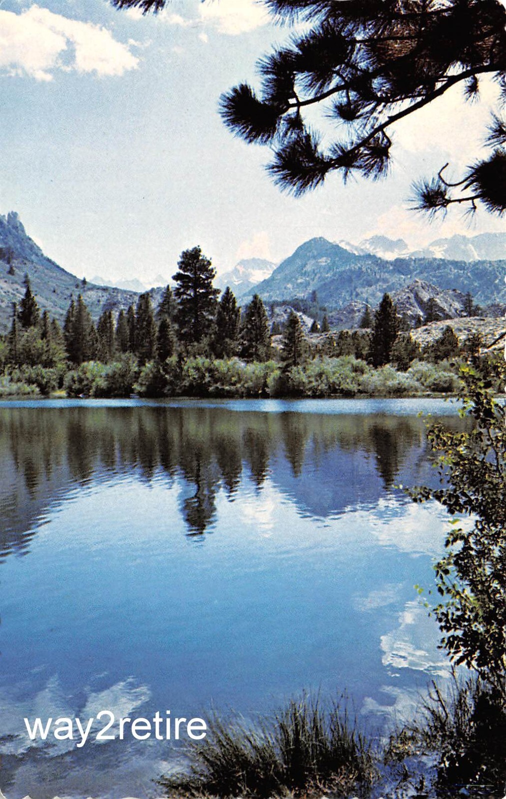 Postcard CA Bishop Creek Canyon Intake 2 Inyo County California | eBay