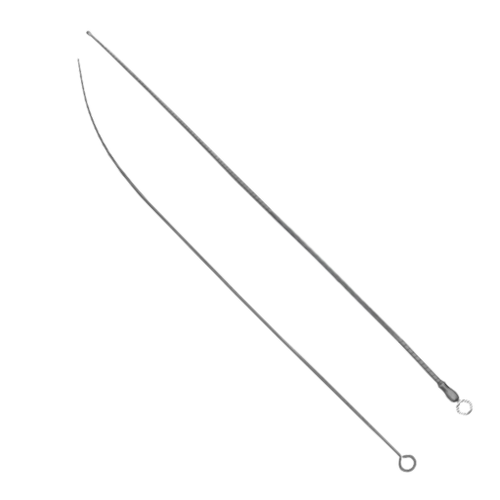 5x Ochsner/Fenger Gall Duct Probe, 14.25", Cannulated Flexible Spiral ...