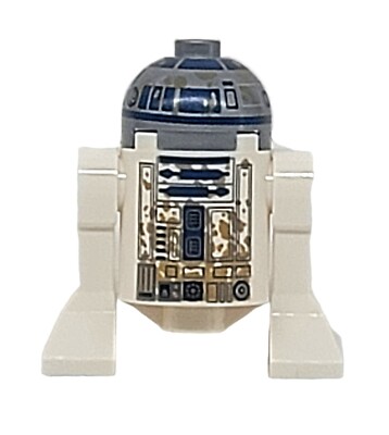 LEGO Star Wars Muddy Dagobah R2-D2 Astromech Droid Minifigure (75208 ...