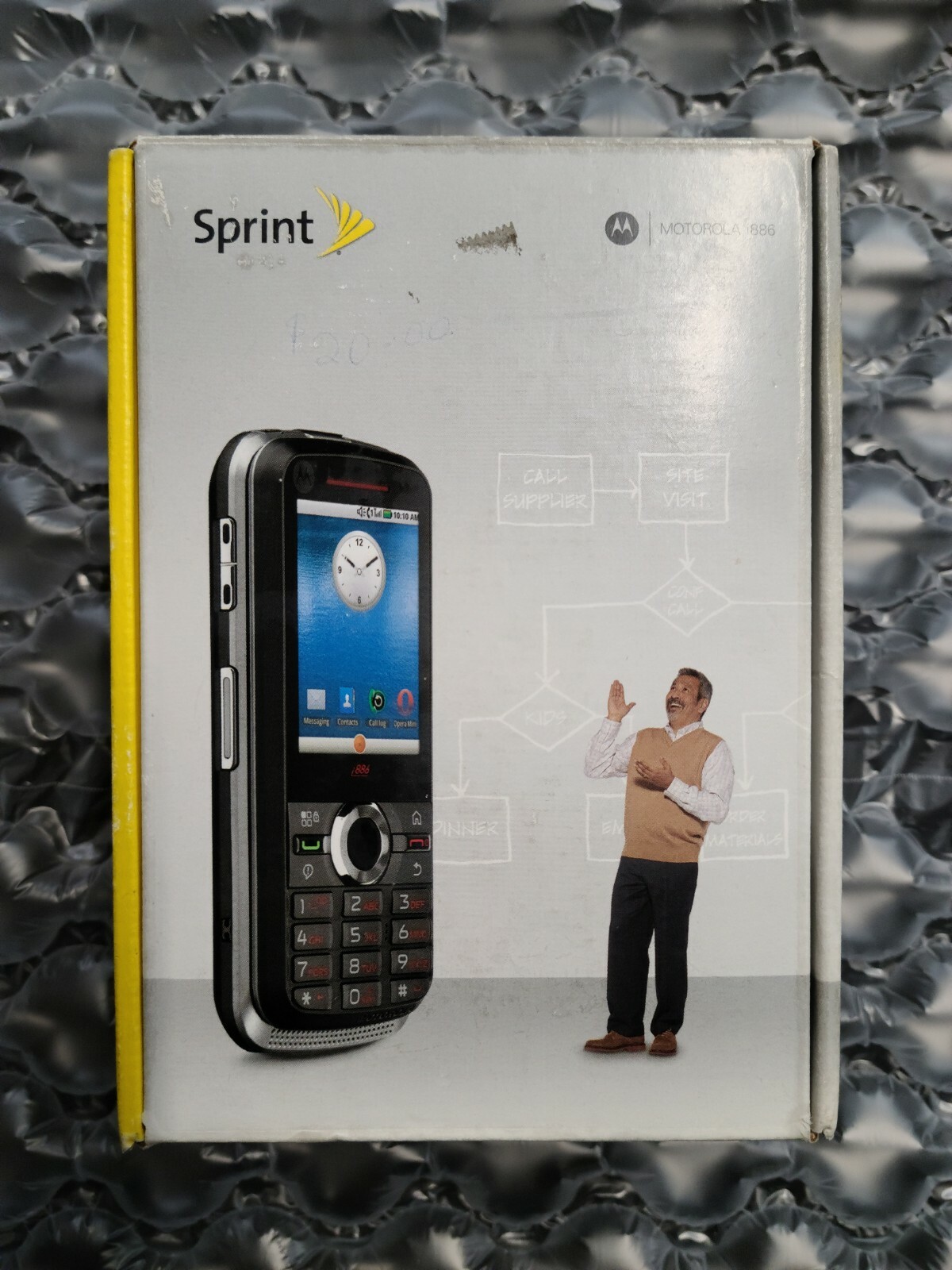 Motorola i series i886 - Black (Sprint) Cellular Phone for sale online ...