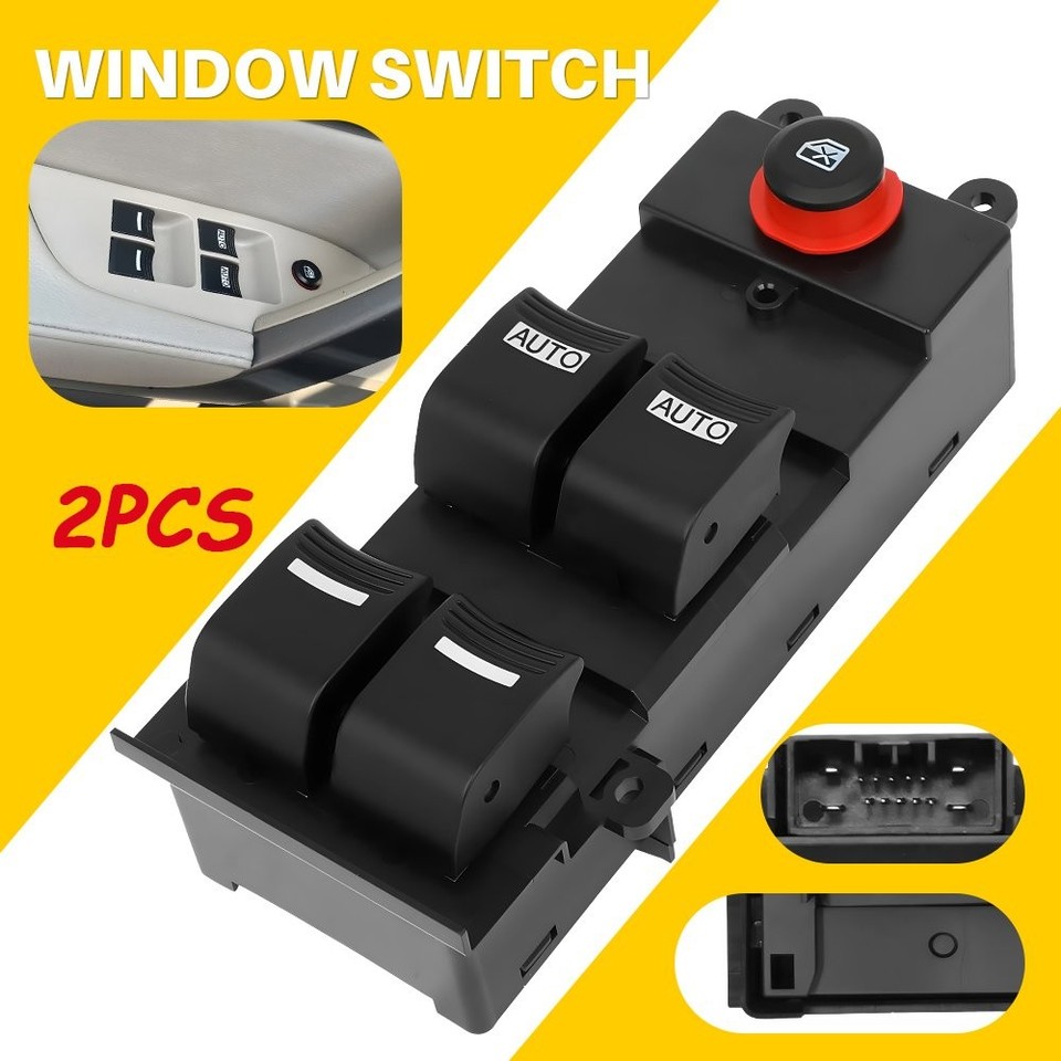 Black Front Left Car Door Window Power Control Switch Fit Acura MDX ...