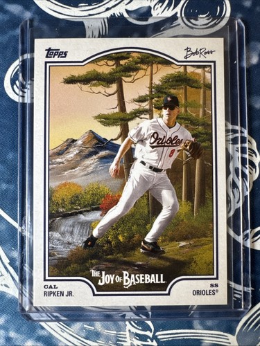 2025 Topps X Bob Ross The Joy of Baseball Cal Ripken Jr #66 HOF | eBay