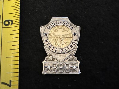 Minnesota State Patrol Trooper Mini Badge Lapel Pin | eBay