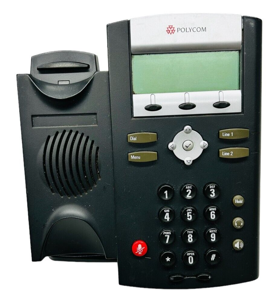 Polycom Digital 2 Line Telephone SoundPoint IP 330 1668-12223-001 (6 ...