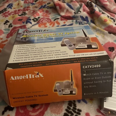 Angeltrax Wireless Cable TV system CATV2400 everything is included | eBay