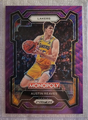 Austin Reaves Monopoly Purple Wave Prizm #42 Los Angeles Lakers | eBay