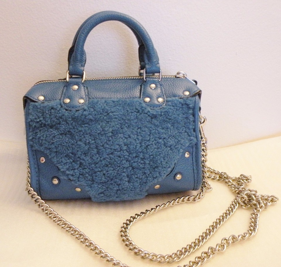 NWT Coach 36478 Rhyder Satchel 18 In Shearing | eBay