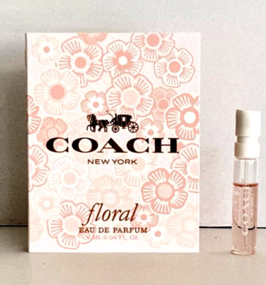 Coach Floral Eau de Parfum Fragrance Perfume EDP Spray Sample .06 oz ...