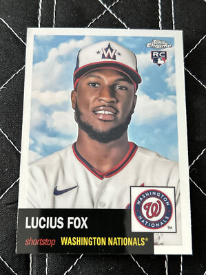2022 Topps Chrome Platinum Anniversary Lucius Fox Rookie RC #476 | eBay