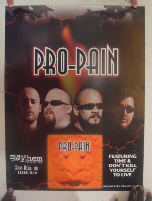 Pro-Pain Poster Promo Pro Pain Propain | eBay.de