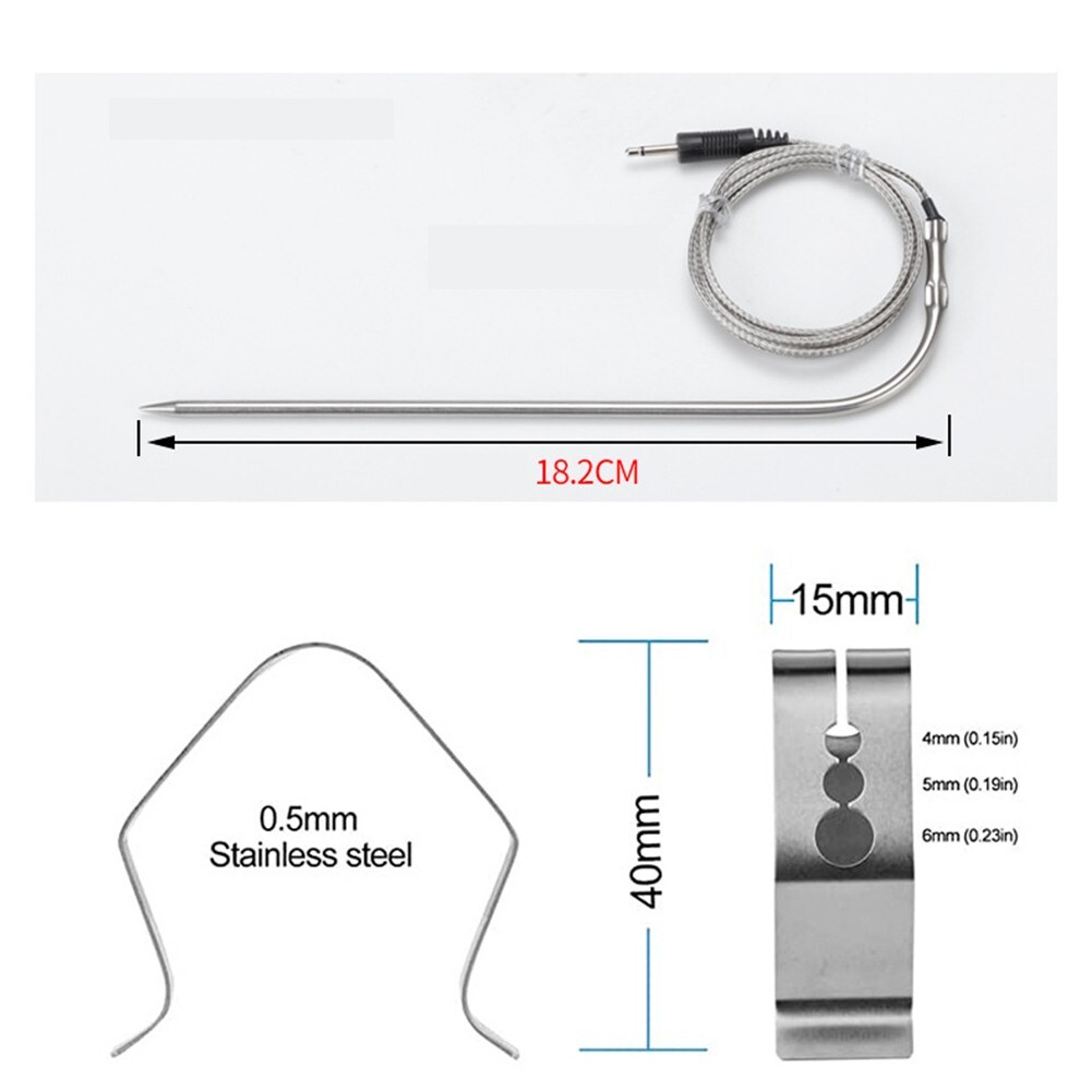 Long Lasting Stainless Steel Replacement Probe for Meat Grilling ...