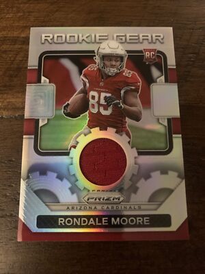 Rondale Moore Rookie Gear RH-17 Silver Prizm Relic Cardinals | eBay