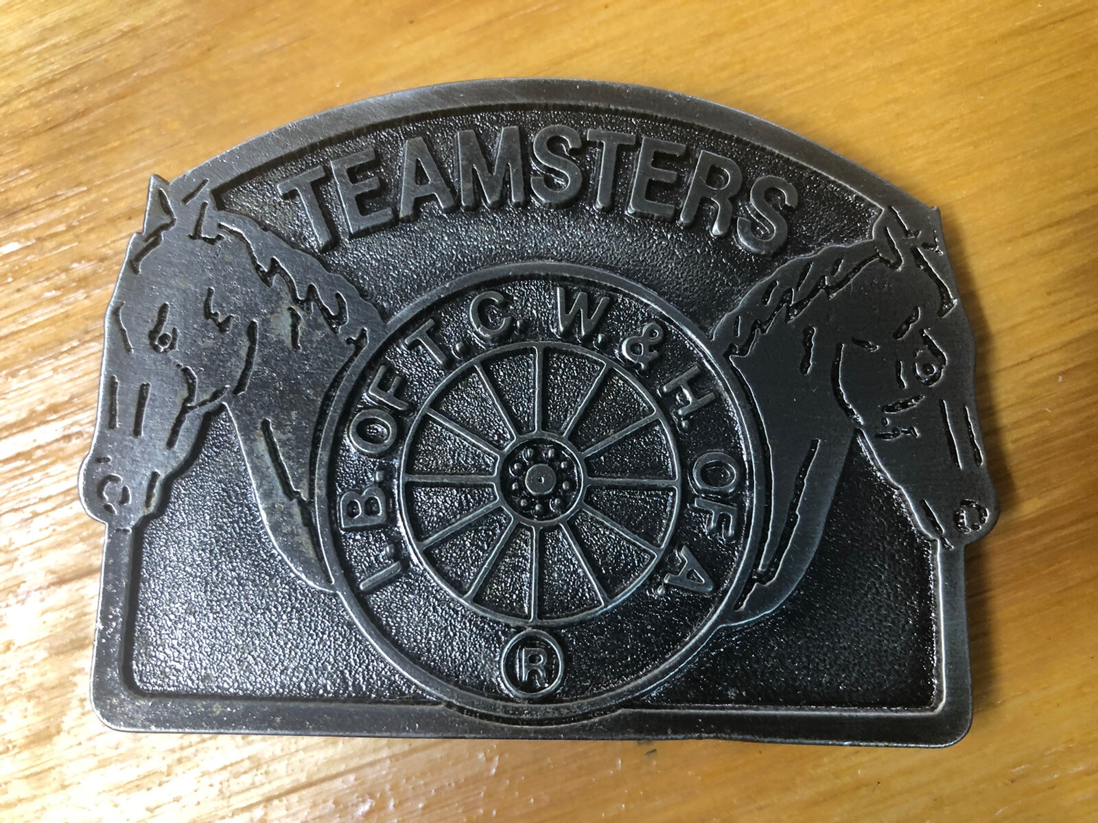 Teamsters I.B. of T.C. W. & H of A. 2191 Vintage Belt Buckle Chauffeur ...