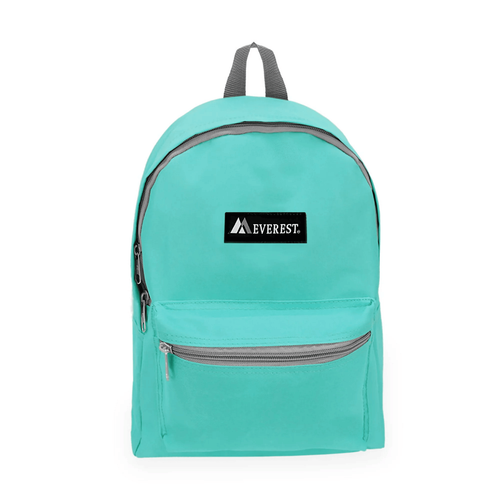 Everest 1045K-AQ 15" Basic Backpack, AQUA All Ages, Carrier and Shoulder Book 195925743993 | eBay