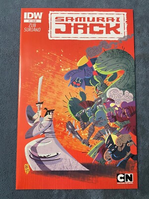 Samurai Jack #1 2013 IDW Comic Book Jim Zub Andy Suriano Cover NM | eBay
