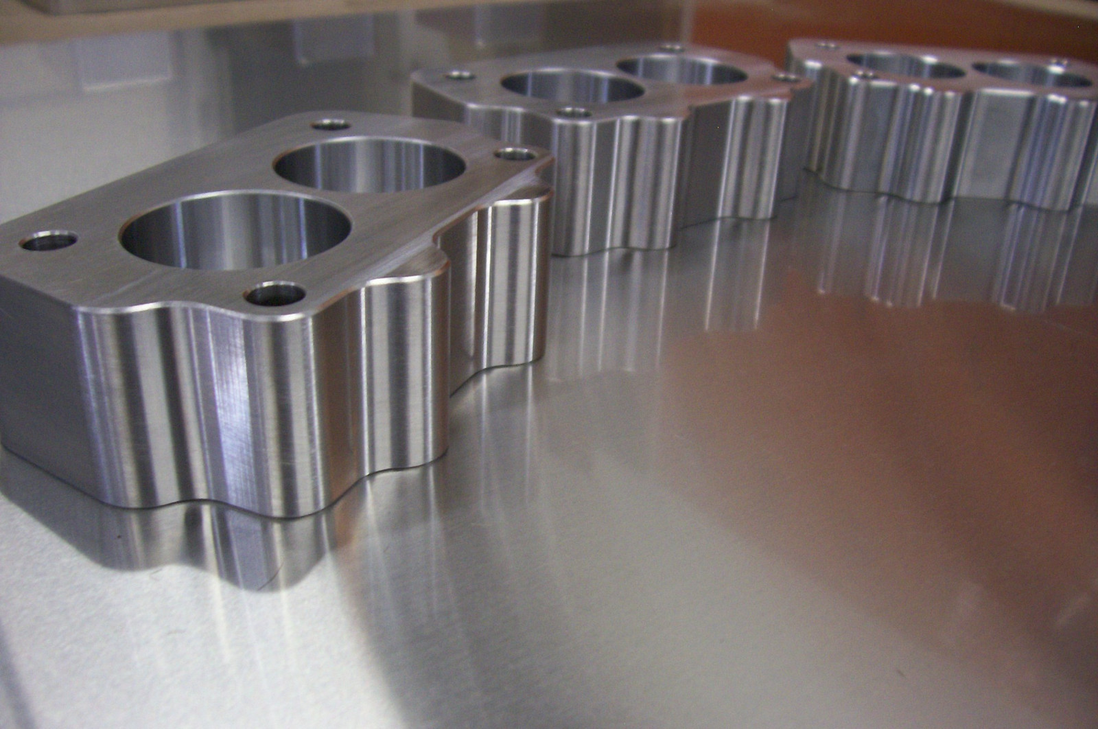 Fits Pontiac Tri Power Big Rochester Carburetor Intake Manifold Spacer ...