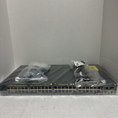 CISCO CATALYST 2960 PLUS SERIES SI WS-C2960+48TC-S V02 48P SWITCH | eBay
