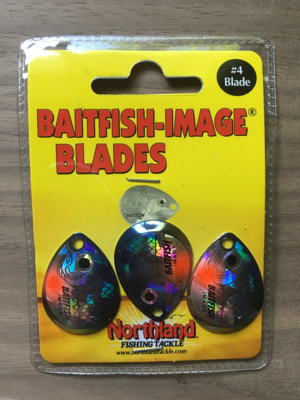 Northland Fishing Tackle - Baitfish-Image® Blades - Size #4 - Silver ...
