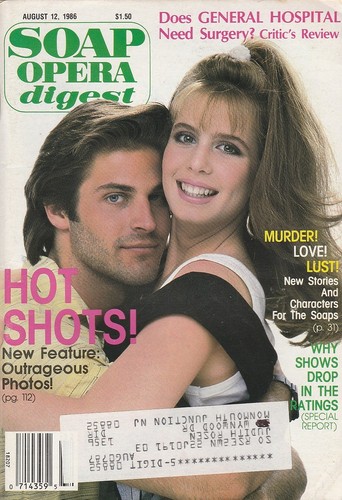 Soap Opera Digest Aug 12 1986 MARTHA BYRNE-JON HENSLEY-TERI AUSTIN ...