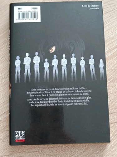 Manga Book Attack On Titan Pika Edition Volume 4 | eBay