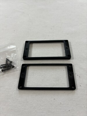 2005 Jackson Dinky JS30DKT Humbucker Pickup Rings Black w/ HW | eBay