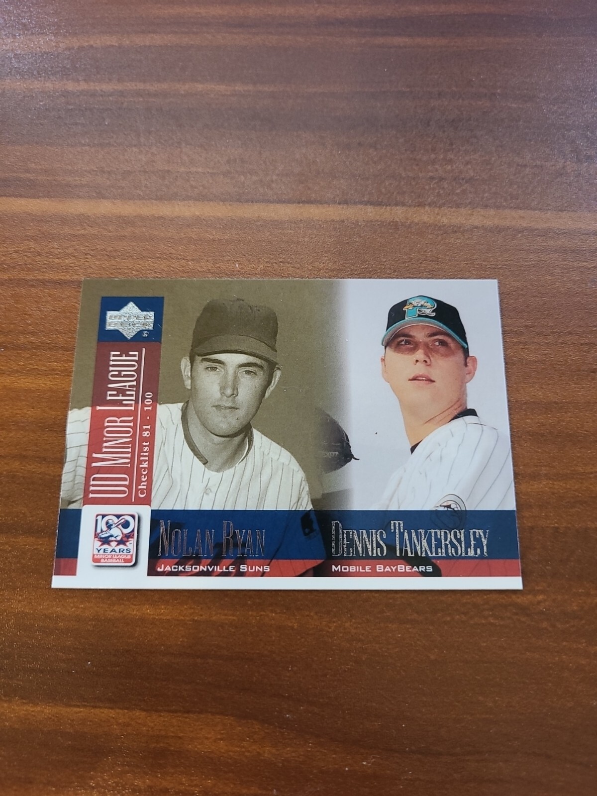 2001 Upper Deck Minor League Baseball Centennial - Nolan Ryan, Dennis ...