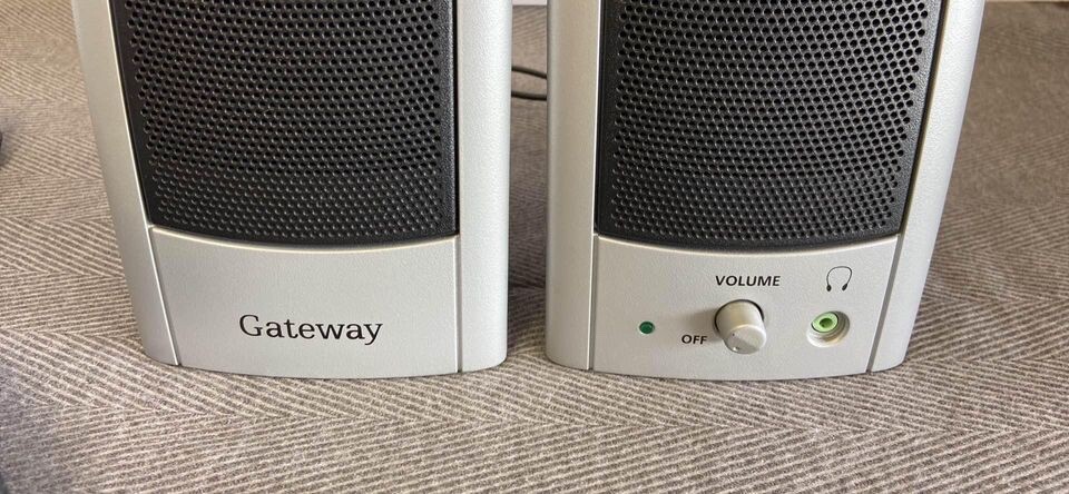 Gateway Computer Speakers Model:Edison2.0 P/N 7004408 | eBay
