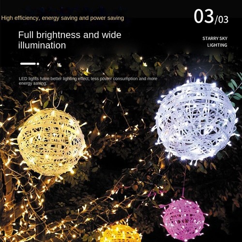 Multiple Colors LED Fairy Light String 20CM Fairy Light String Outdoor ...